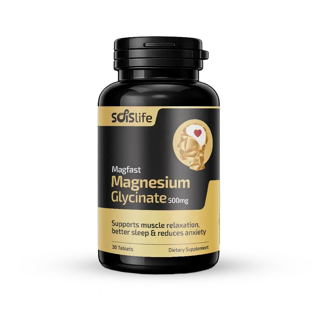 Best Magnesium Glycinate in Pakistan - 500 mg – Sleep & Stress Relief ...