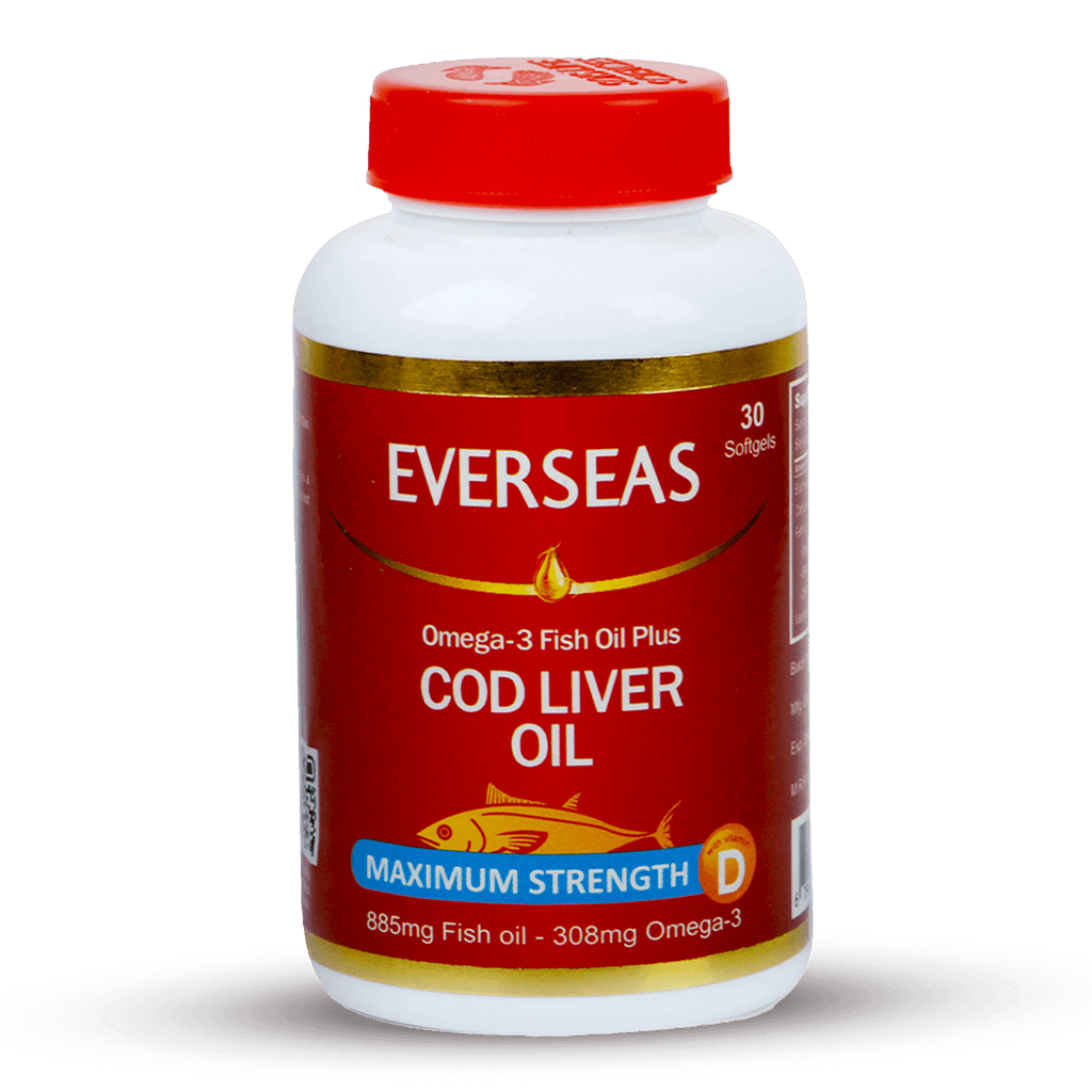 Everseas Cod Liver Oil Maximum Strength Softgels – Sois Life Sciences