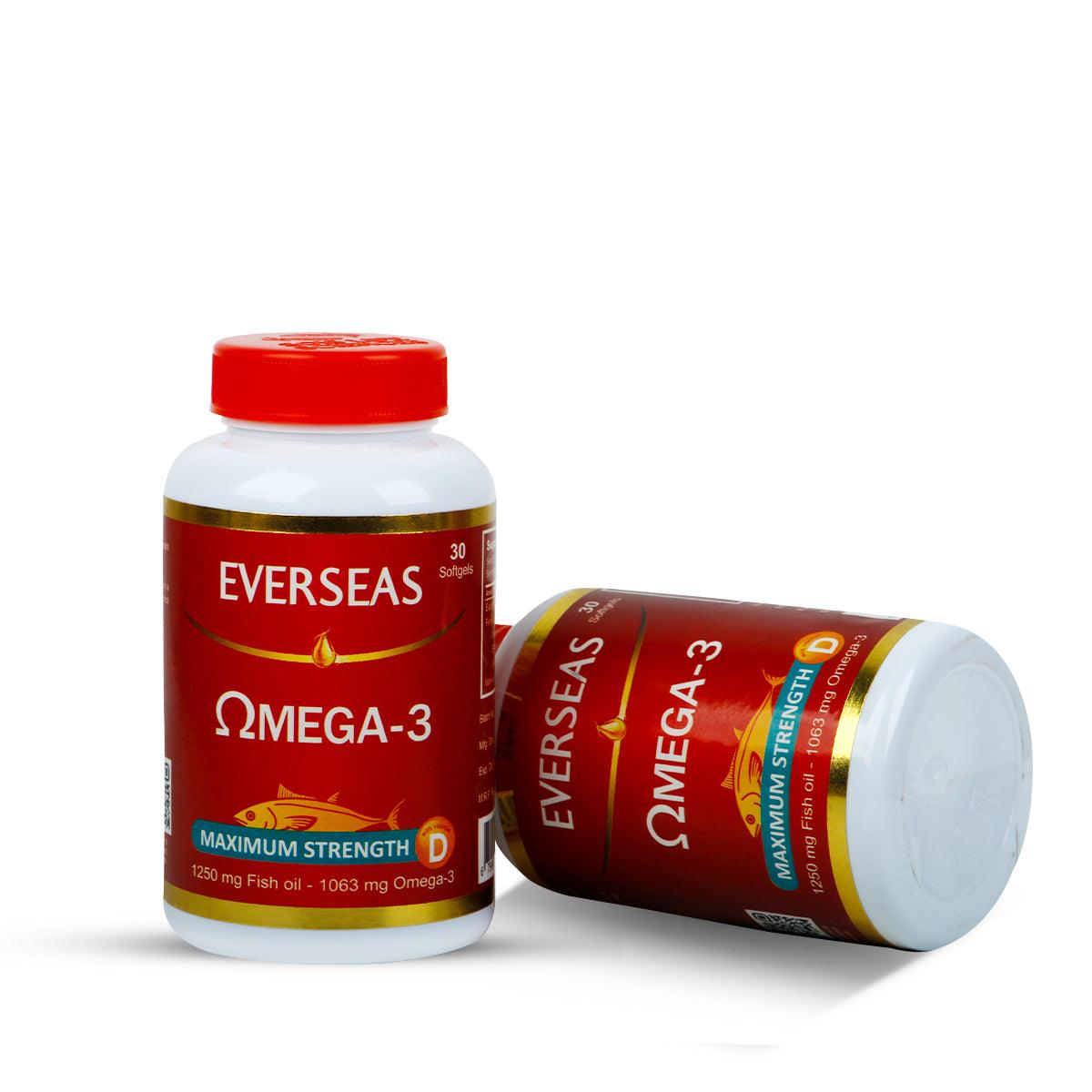 Omega-3 EverSeas Monthly Pack - Cod Liver Oil - Sois Life Sciences