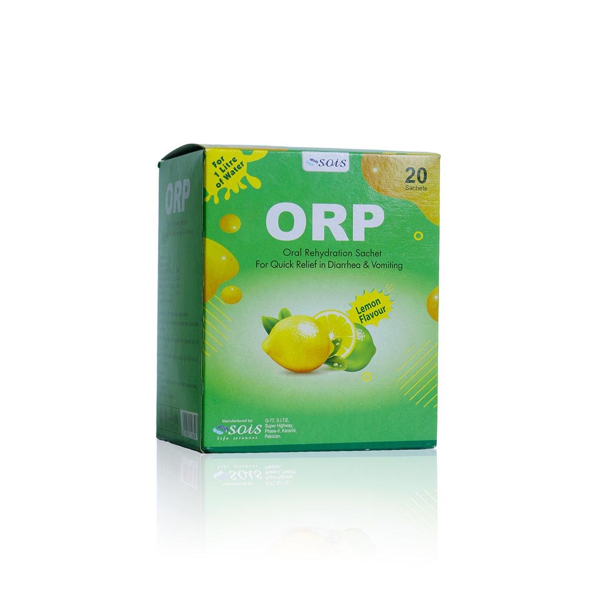 ORP (Oral Rehydration Sachet-ORS) Lemon – Sois Life Sciences